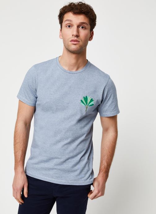 Cuisse de Grenouille Tee Shirt - Leaf Tøj 1 Blå hos Sarenza (419440)